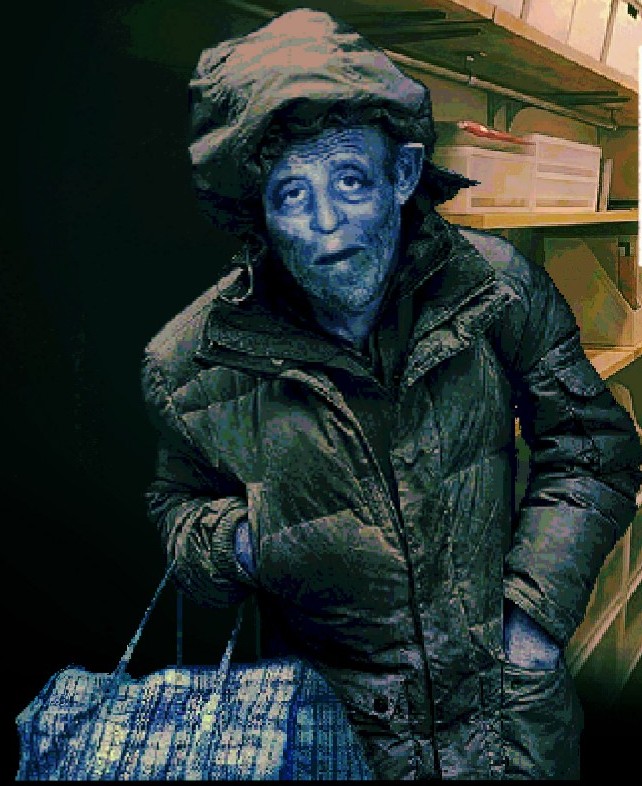 Homeless Man - No, I'm not a Human Character Details